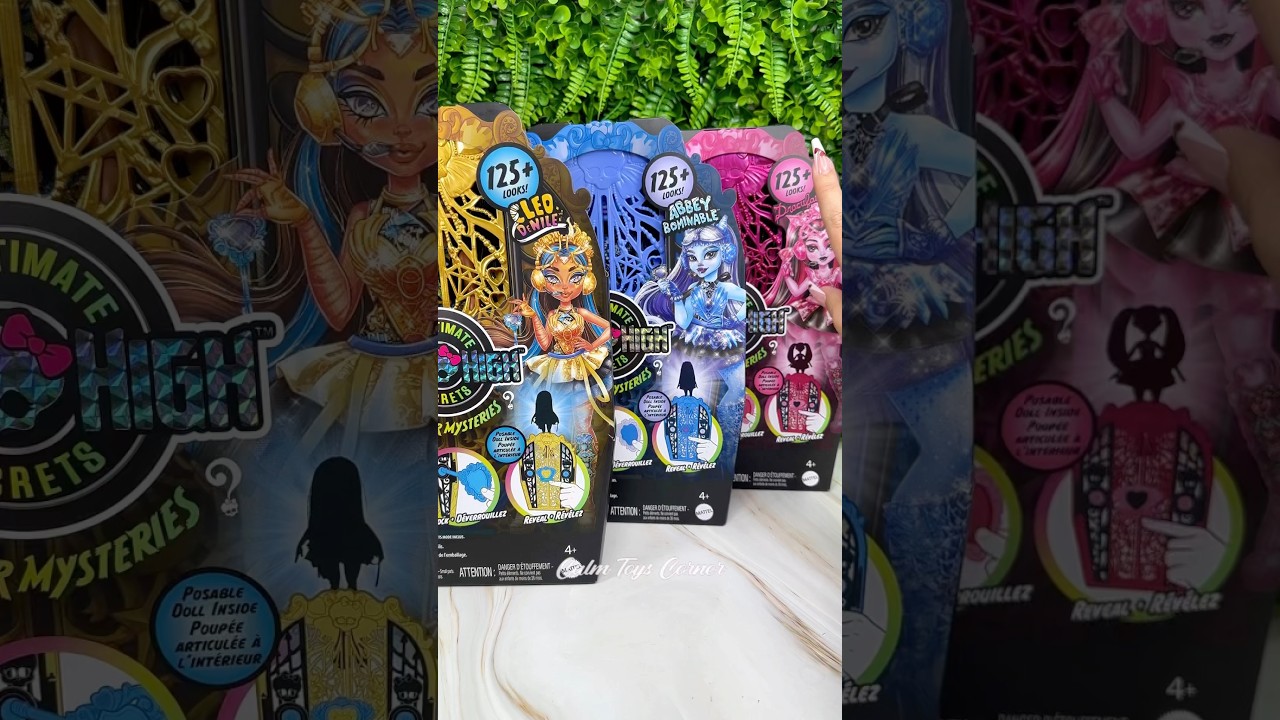 Monster High Skulltimate Secrets  Cleo De Nile | ASMR Videos [no talking] #unboxingpopulartoys