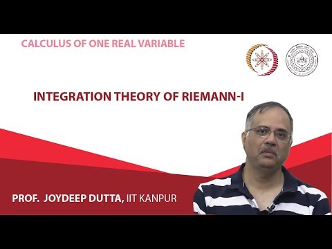 Integration theory of Riemann-I Video Lecture - Mathematics for IIT JAM, GATE, CSIR NET, UGC NET