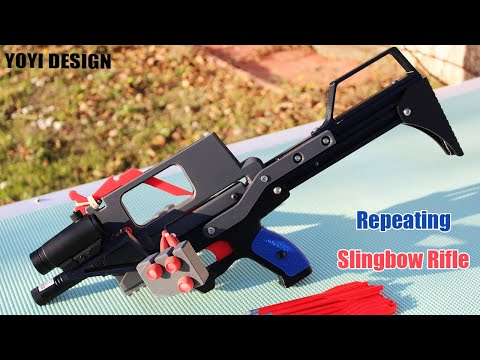 👽 Repeating Slingbow・ STL File for 3D printing・Cults