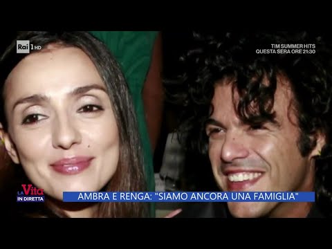Ambra e Renga: "Siamo ancora una famiglia" - La Vita in diretta 20/06/2025