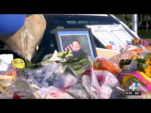 Daughter of Nassau deputy who died in line of duty in 2016 visits memorial for Deputy Moyers