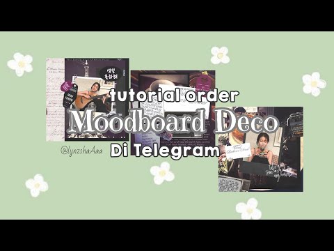 tutorial order Moodboard Deco di tele [cek desk] | nareeshá