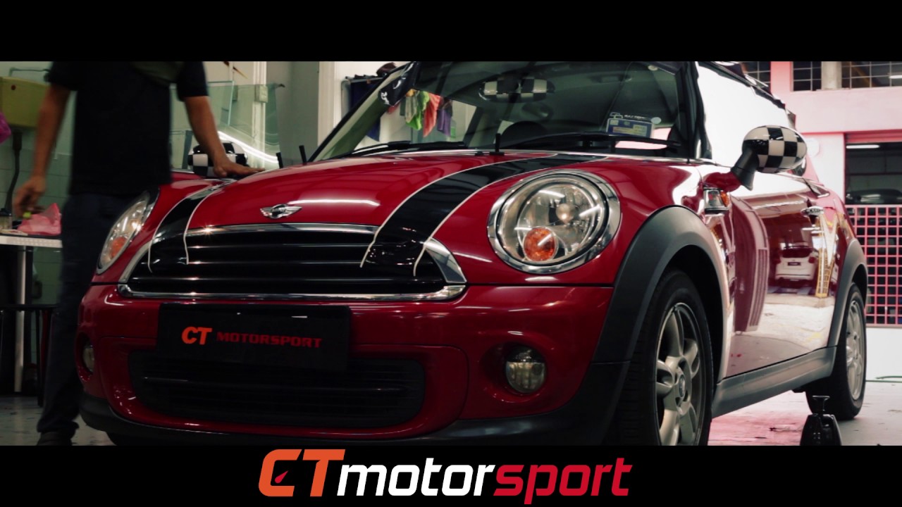 Mini Cooper R56 Roof Sticker / Front Strip and Checkered Cover Kits