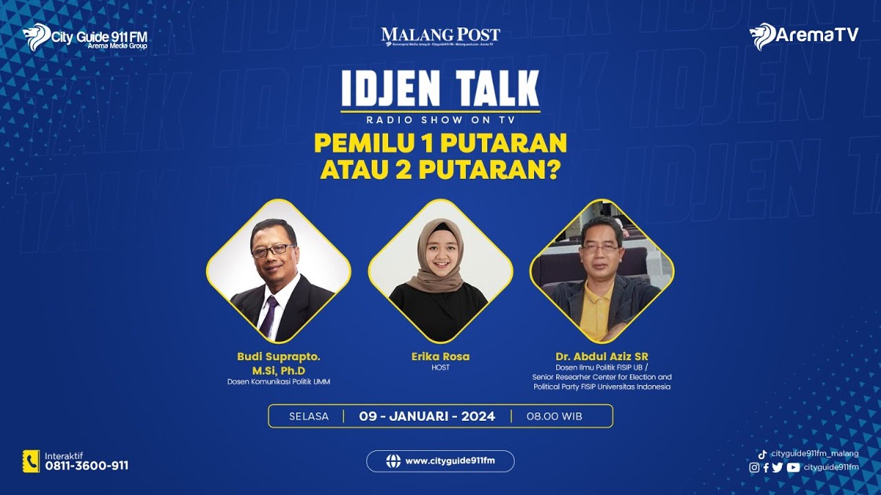 Pemilu Satu Putaran atau Dua Putaran?