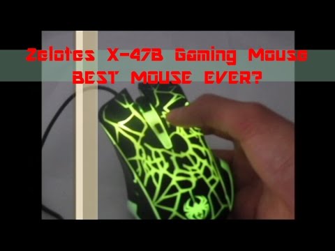 Zelotes X-47B Gaming Mouse|BEST MOUSE EVER?