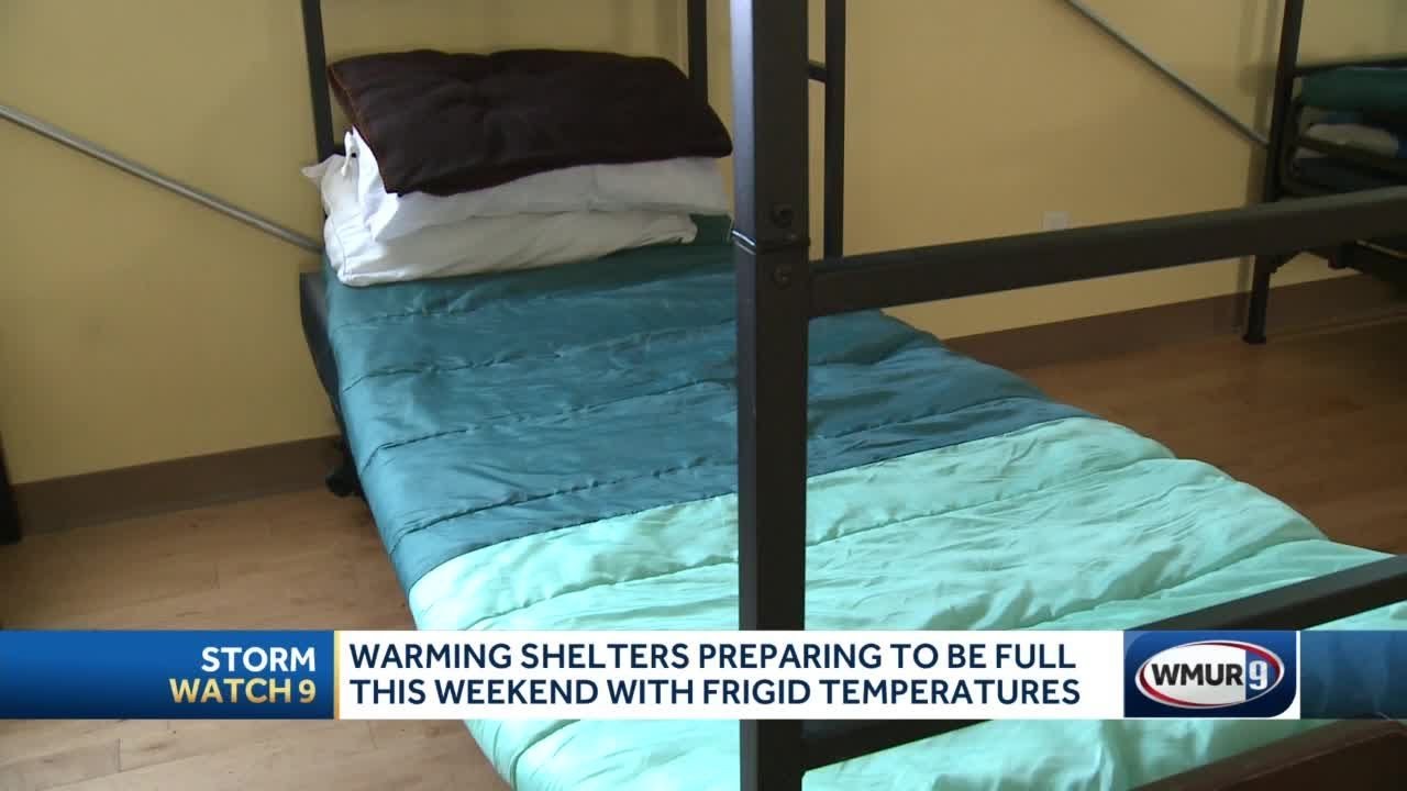 Warming shelters preparing to be full this weekend with frigid temperatures