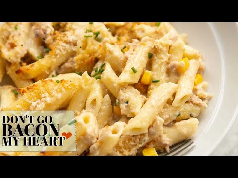 Creamy Tuna Pasta Bake