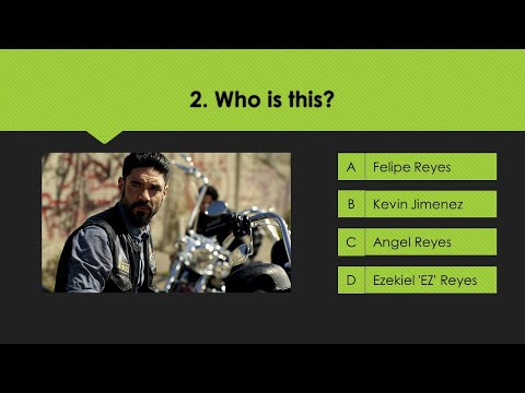 Mayans MC Quiz: Name All The Characters
