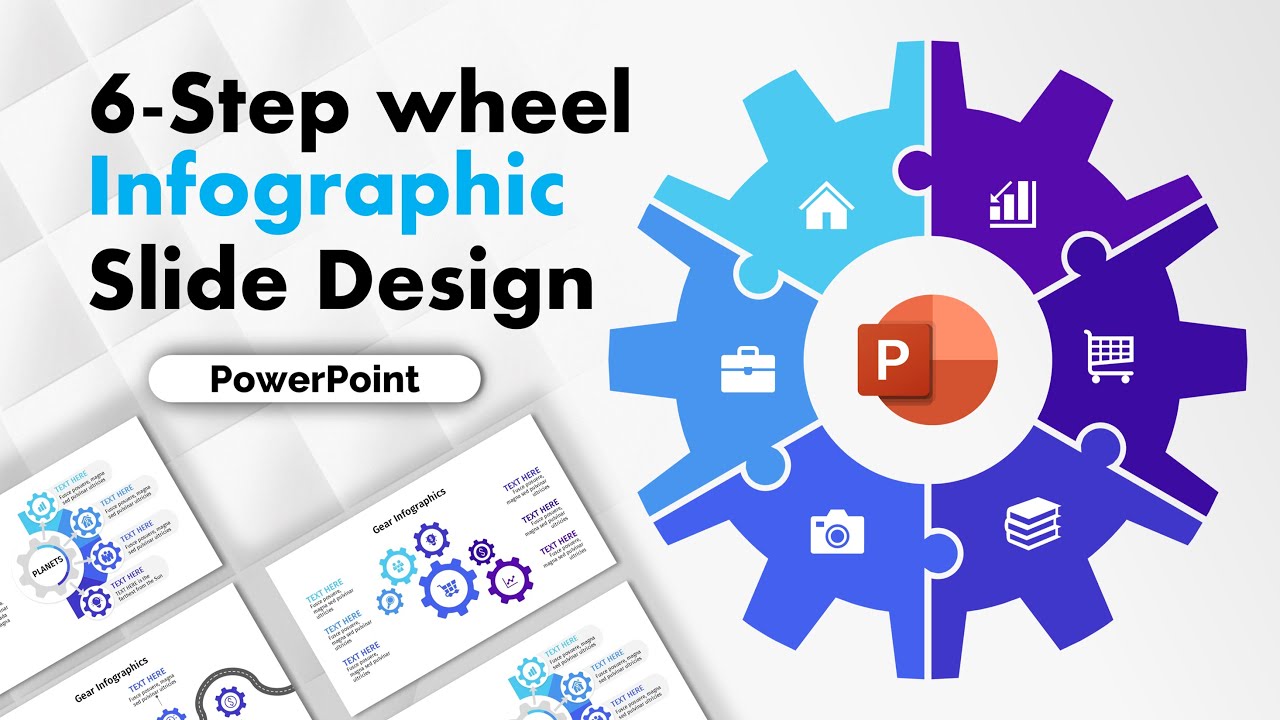 PowerPoint Animated Infographic | Create a Spinning Gear Effect (Step-by-Step!)