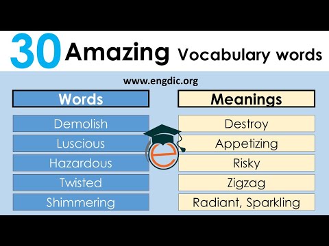 30 amazing daily use vocabulary words with meaning