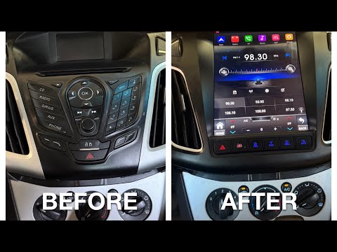 Watch Me Upgrade This Ford Focus With a Giant Touchscreen!
