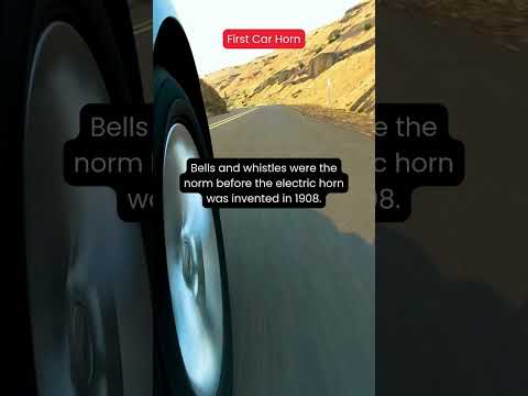 Did You Know? The First Car Horn Was Invented in 1908!