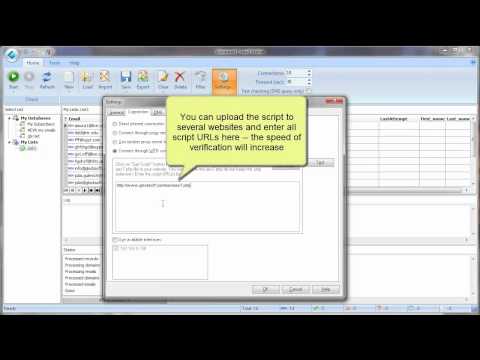 How to Verify Emails through Web Script in Advanced Email Verifier