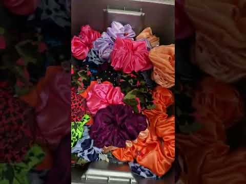 SCRUNCHIE RESTOCK !!! | RESTOCKING SCRUNCHIES | NEW SCRUNCHIES | SCRUNCHIE BUSINESS