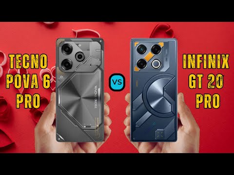 Tecno Pova 6 Pro vs Infinix GT 20 Pro