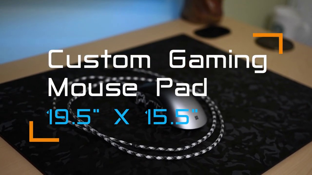 I'm now selling custom made hard mouse pads!