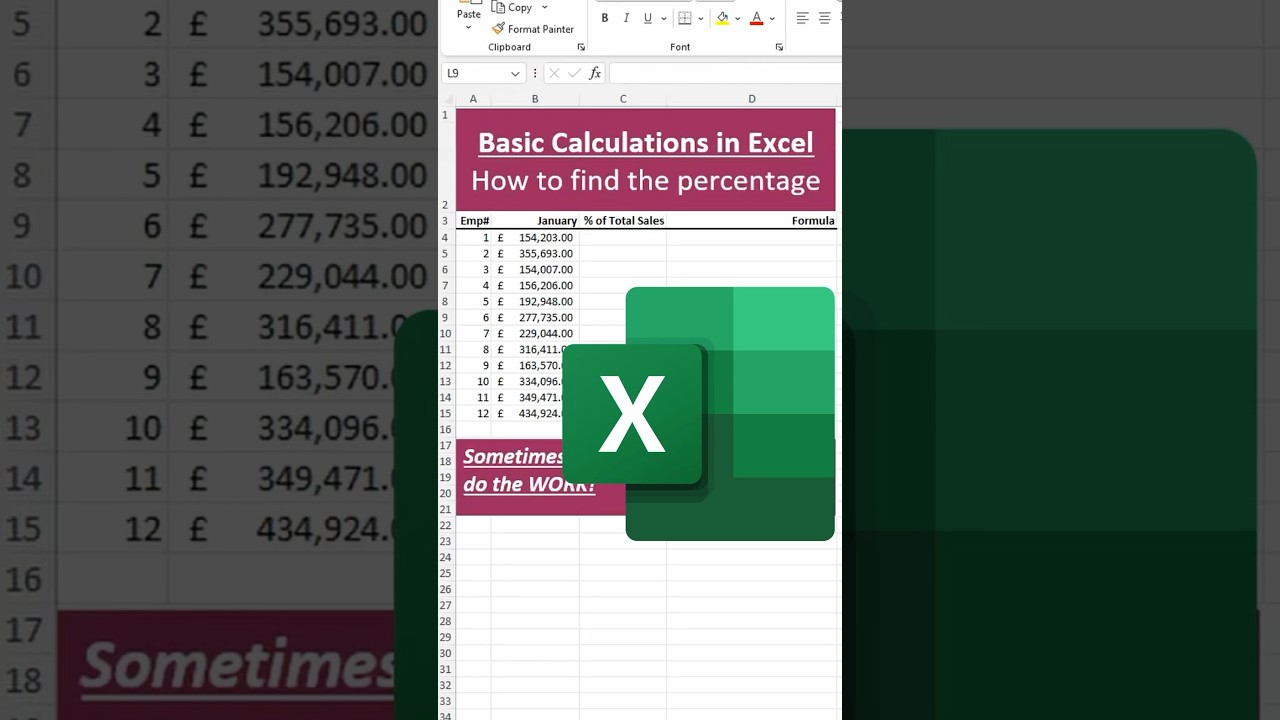 The ultimate Excel hack for quick percentages