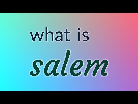 Salem - 30 English Vocabulary Flashcards