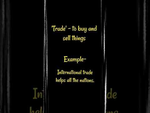 'Trade' vs 'Tread' meaning #shorts