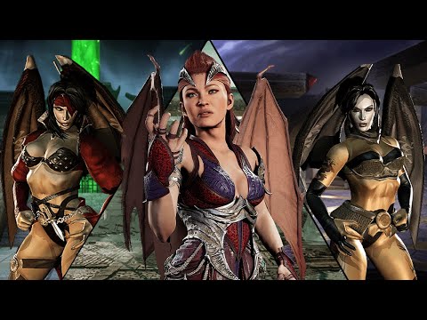 The Evolution Of Nitara - Mortal Kombat - 2002 - 2023