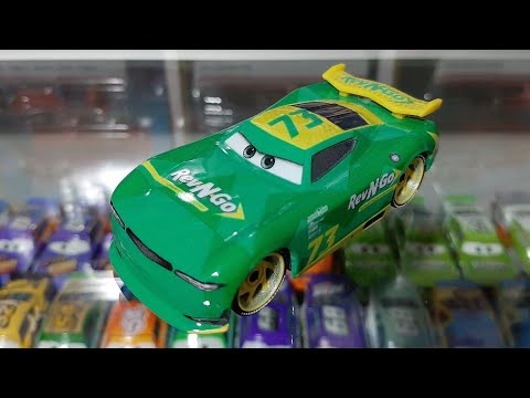 Mattel Disney/Pixar Cars 3 M Fast Fong (Next-Gen Rev-N-Go) Piston Cup Racer Florida 500 2021