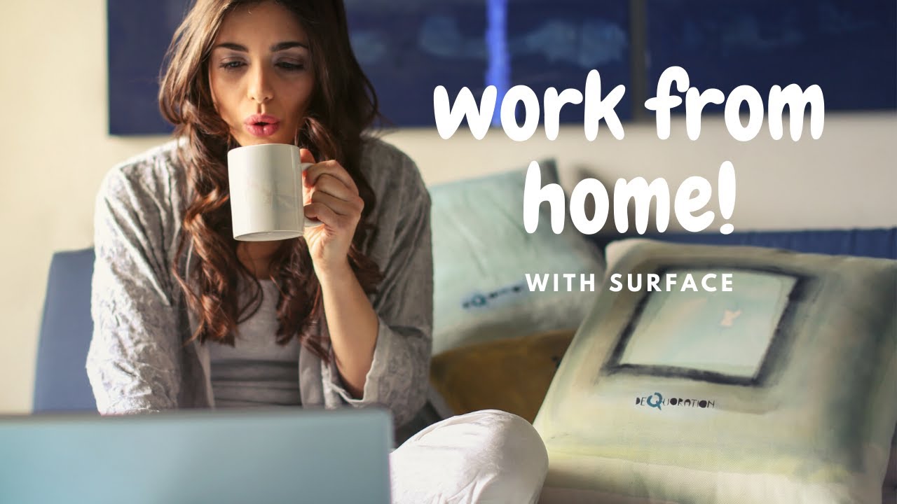 5 top tips for working from home with Surface