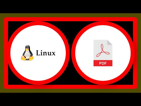 How do I convert a DjVu document to PDF in Linux using only command line tools?