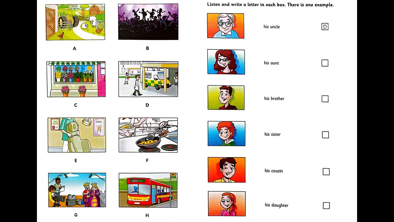 Movers 4   Test 3   Part 3