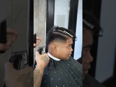 MID DROP FADE COMBOVER STEP BY STEP BARBER TUTORIAL