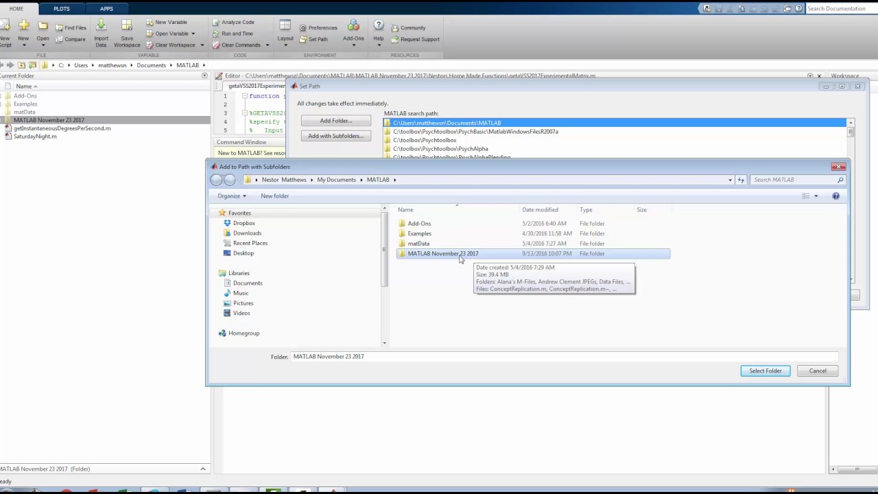 Matlab Set Path by Nestor Matthews
