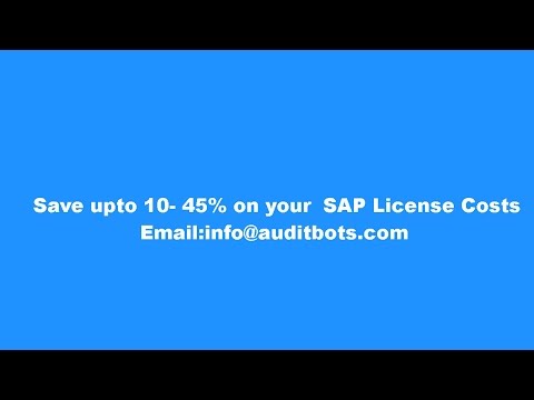 SAP License Management