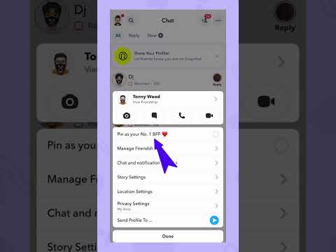How To Pin Someone on Snapchat (New Update) #shorts #short