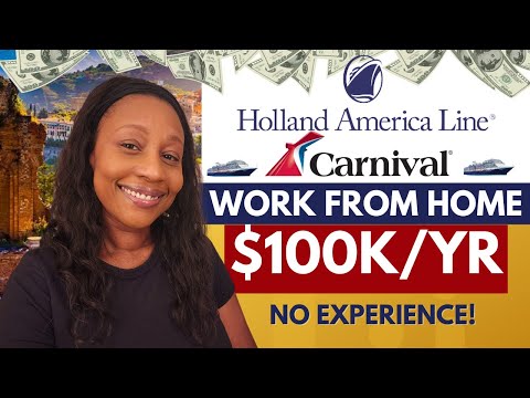 HIGH PAYING REMOTE JOBS 2023 | CARNIVAL CRUISE LINES | EARN SIX FIGURES A YEAR