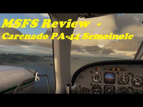 Carenado Piper PA-44 Seminole in depth review | Microsoft flight simulator (MSFS2020)