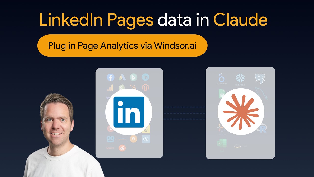 LinkedIn Company Page Analytics to Claude in 2 Minutes