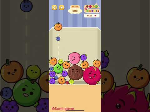 Thử thách chơi game vui nhộn - watermelon - game hoa quả
