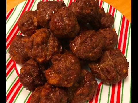 Smoked Meatballs on Masterbuilt Electric Smoker | BUMMERS BAR-B-Q