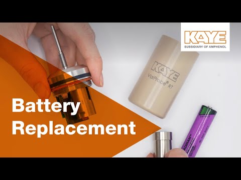 Replace ValProbe Battery and O-Ring