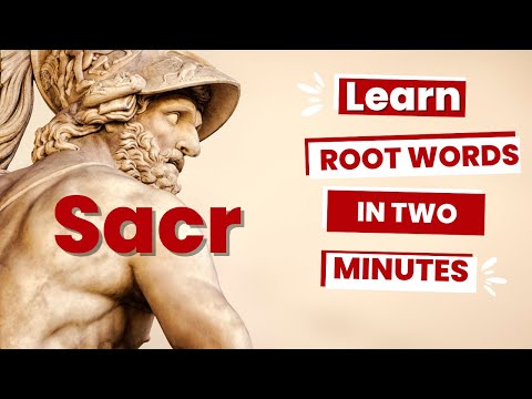Root Words Made Easy - Holy | Fun English Vocabulary Lesson