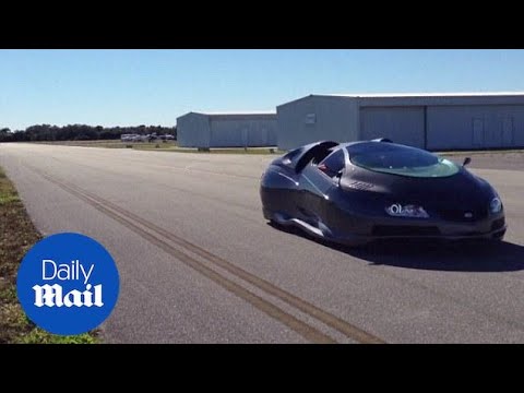 The masterful mechanic shows off his ETV cars on the track - Daily Mail