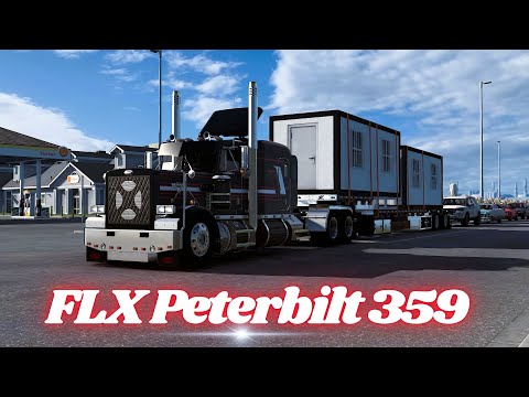 Steam Community :: Video :: ATS Mods 1.50 | FLX Peterbilt 359 ...