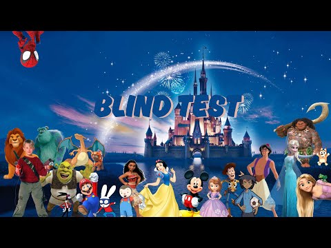 BLIND TEST DISNEY PIXAR ET AUTRES | Pour les petits et les grands