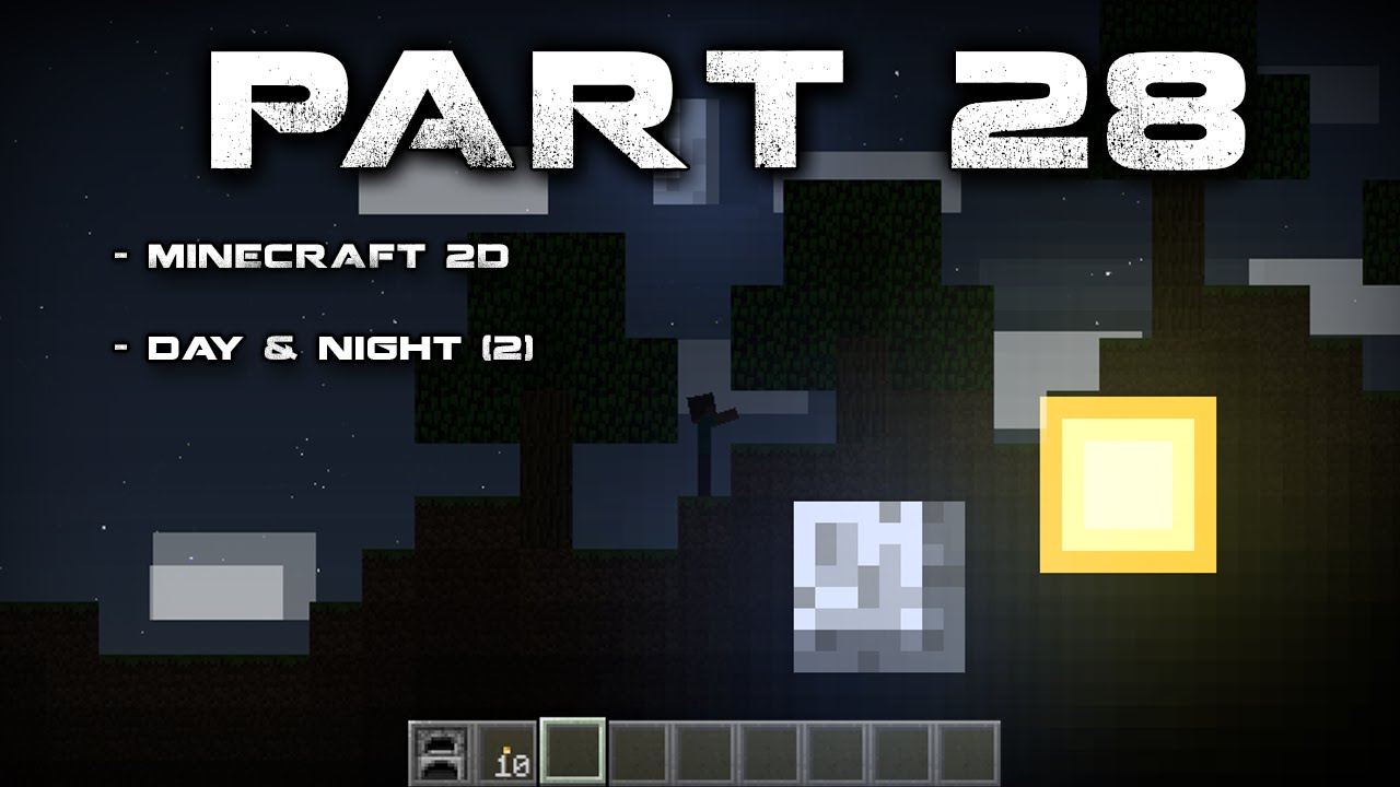 Game Maker Tutorial - Minecraft 2D Part 28: Night & Day (2)