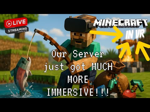 🔴 Minecraft in VR is like "being there" and this mod makes it even better!!!