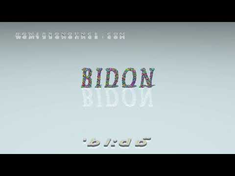bidon - pronunciation + Examples in sentences and phrases