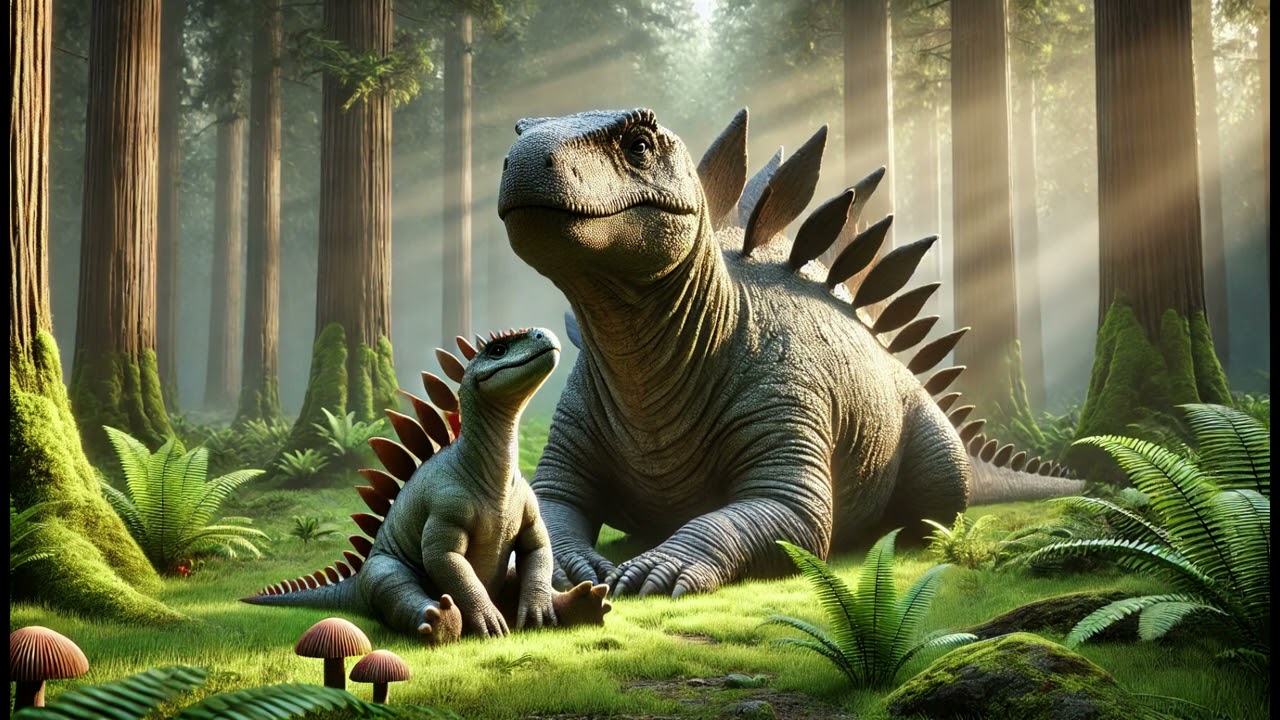 Stego’s Brave Journey: The Baby Stegosaurus Who Found His Strength! | Dinosaur Adventure for Kids