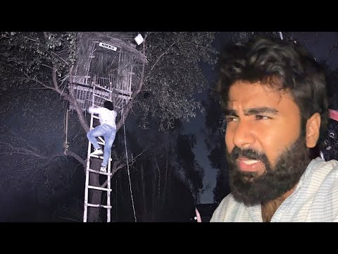 HAUNTED TREE HOUSE full night challenge