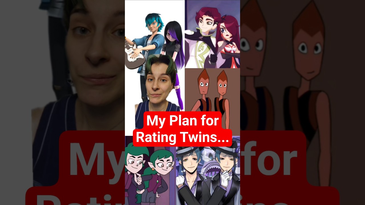 What do you think? 🎤 #ratingtwins #characterdesign #writing #twintropes #fandom