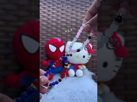 Fya.#hellokitty #bracelet #relationship #spiderman