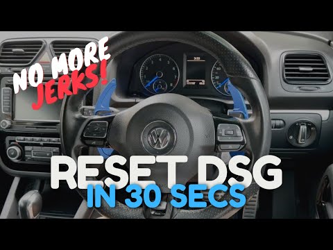 How To Perform DSG Reset In 30 Seconds (DSG6/DSG7) NO MORE JERKS!